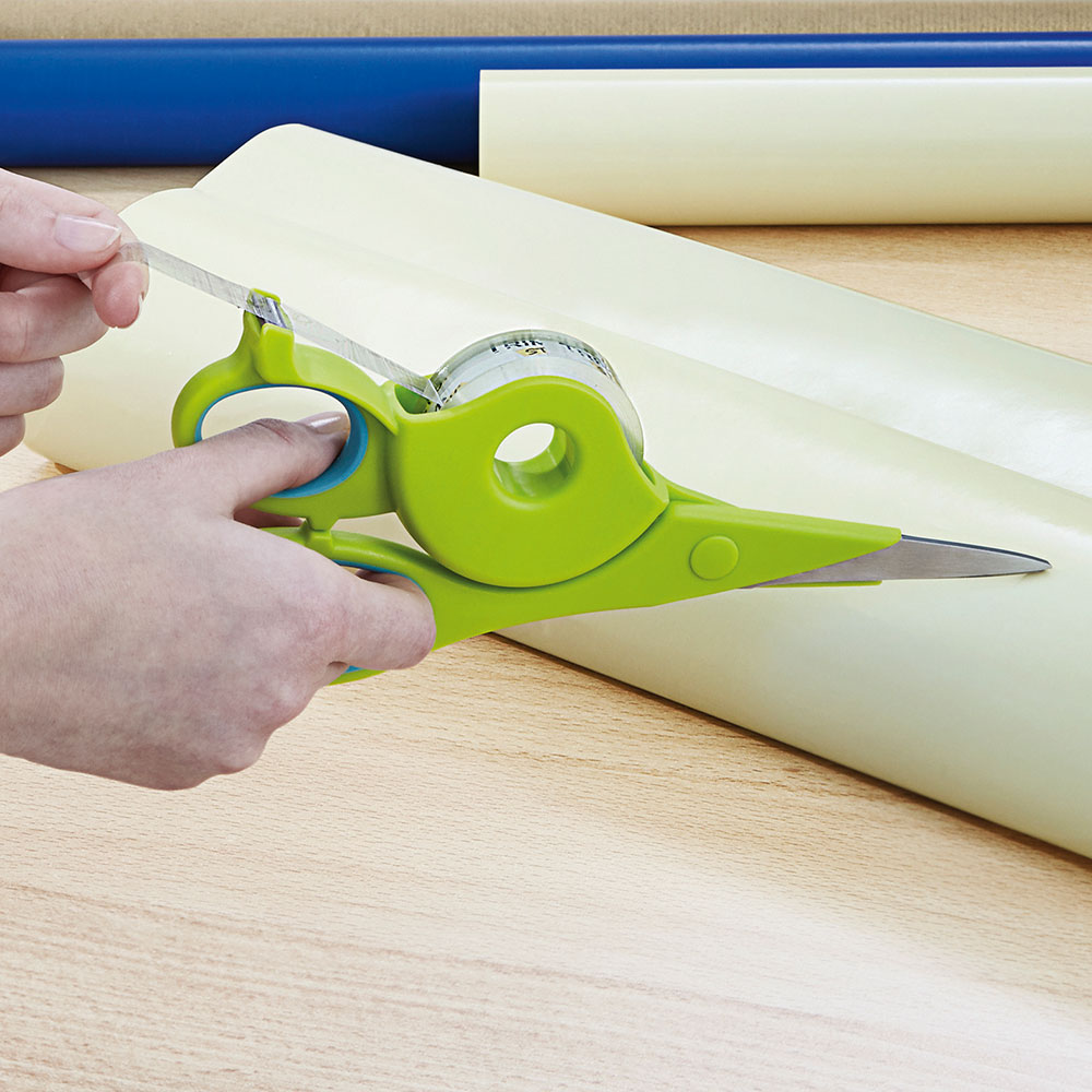 Schere mit Kleberollenhalter | EUROtops.de