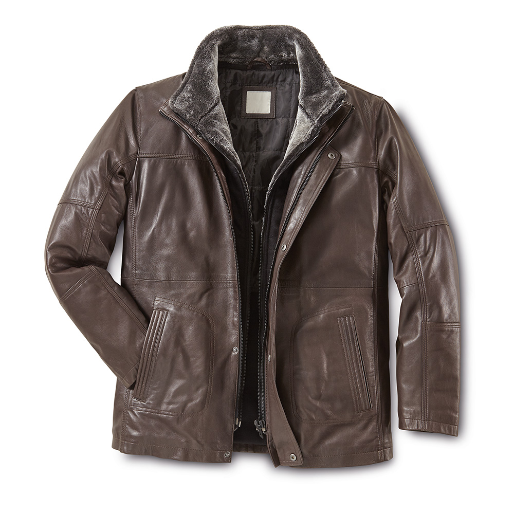 Hochwertige Nappaleder-Jacke | EUROtops.de