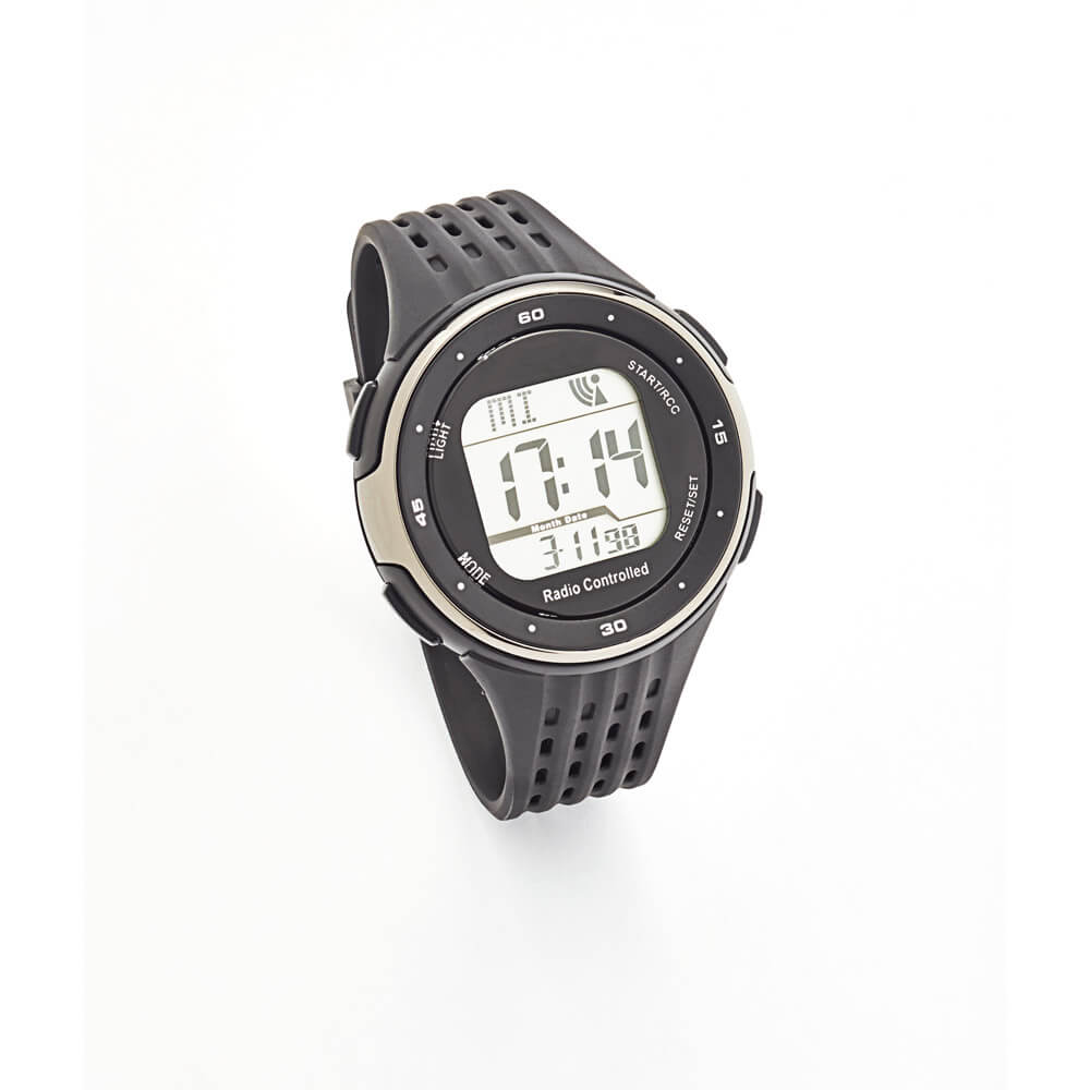 Digitale Funk-Armbanduhr | EUROtops.de