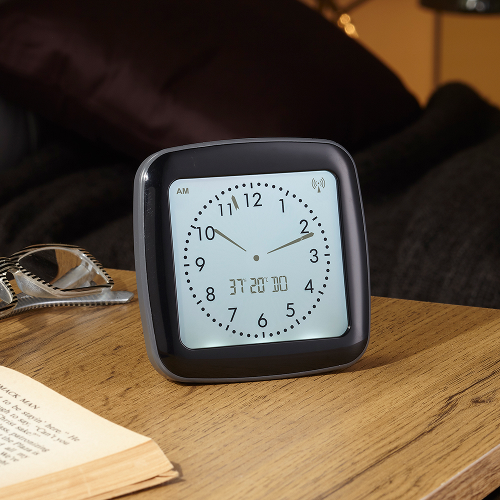 Digitaler Funkwecker „Analog“ | EUROtops.de