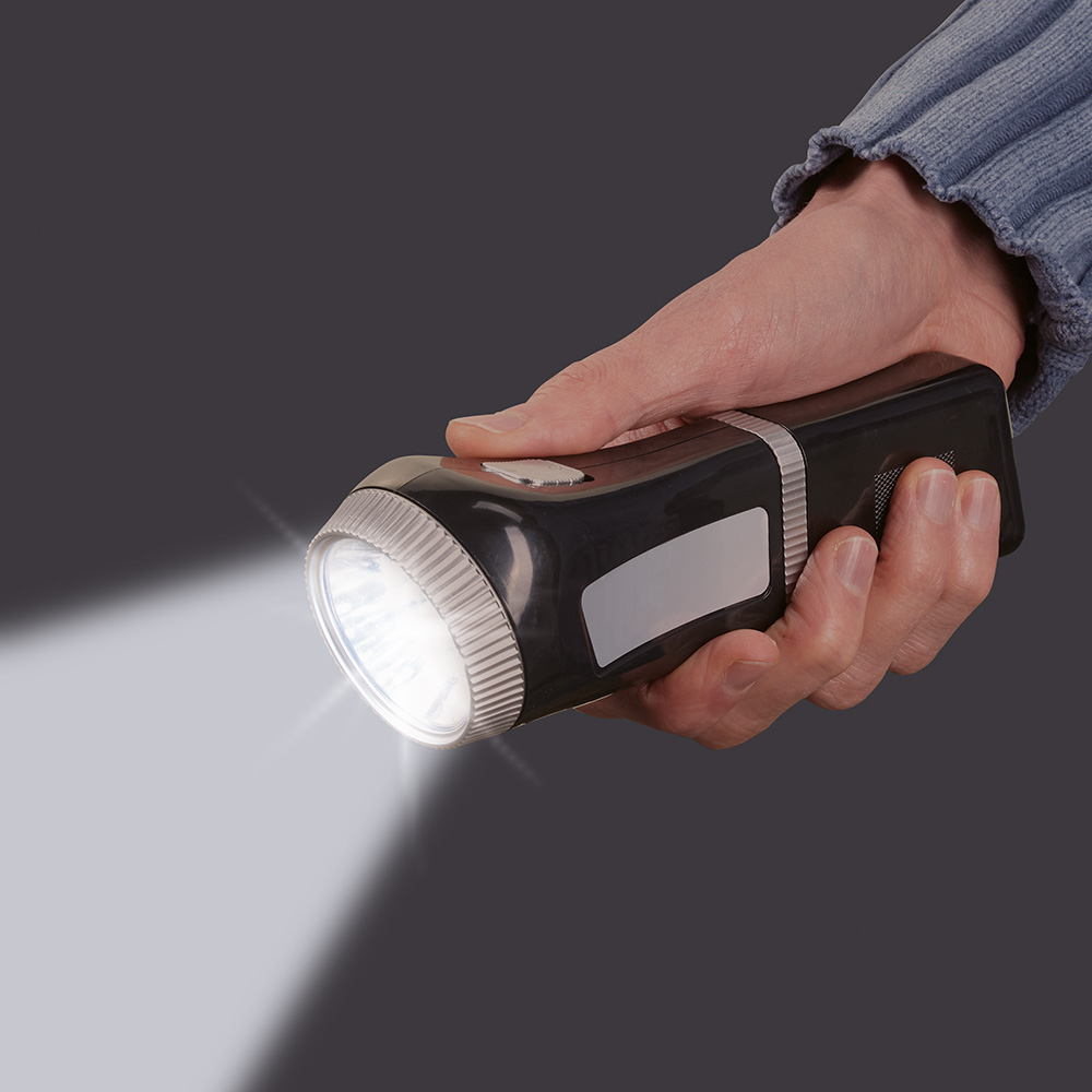 Taschenlampe mit Netzstecker | EUROtops.de