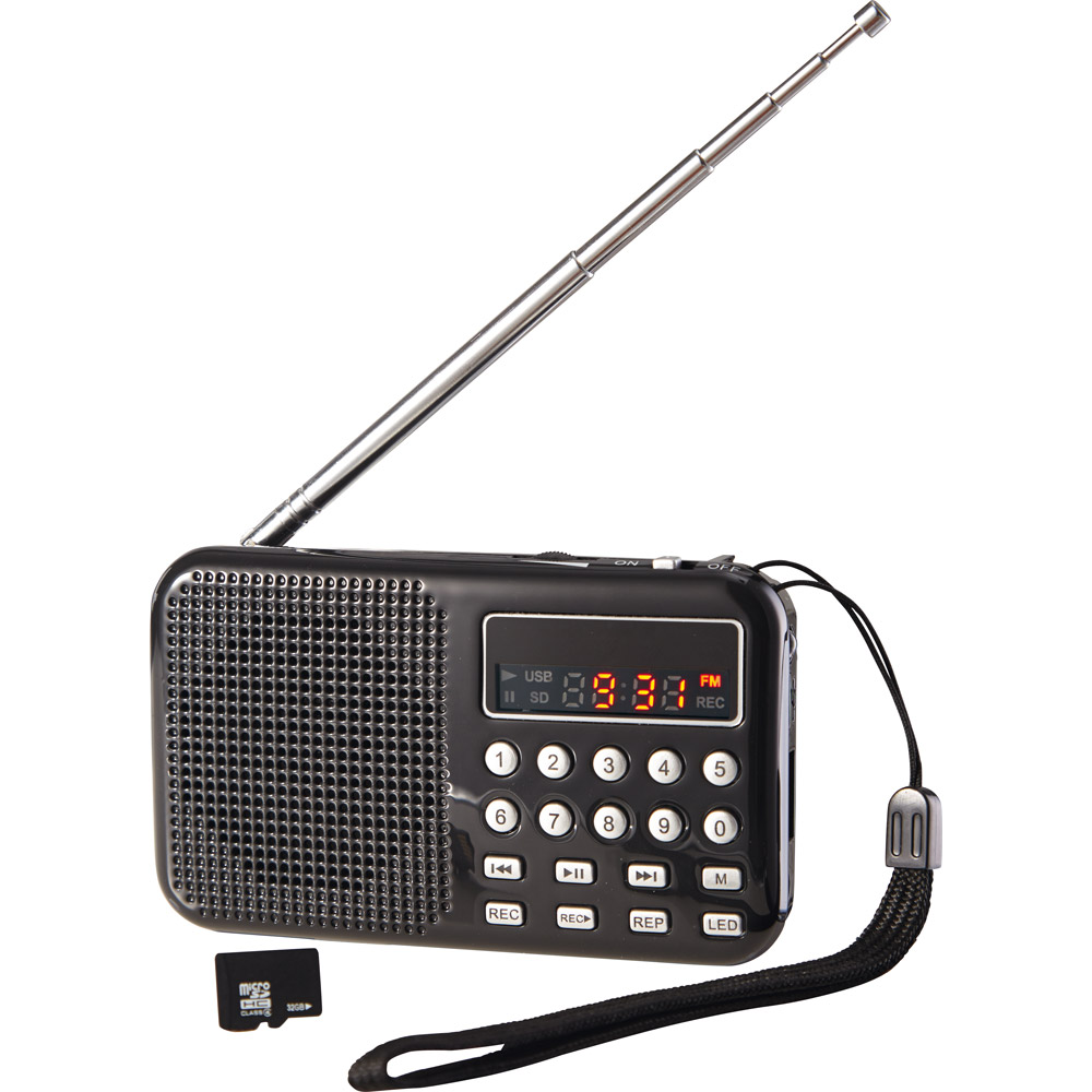 Mini-Radio mit Aufnahmefunktion | EUROtops.de